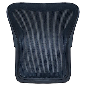 OFFICE LOGIX SHOP Back Mesh fit Classis and Remastered Aeron Chair - Black mesh - Size B (1)