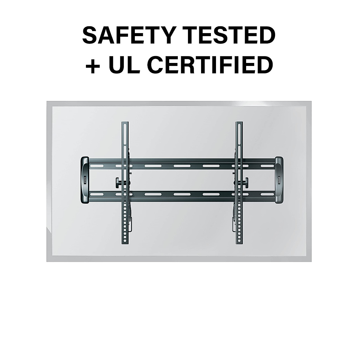 Made for Amazon Universal Tilting TV Wall Mount for 50-86" TVs and Compatible with Amazon Fire TVs