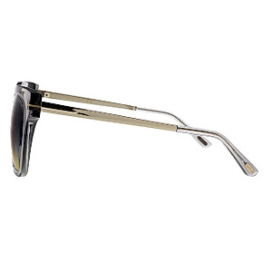 Tom Ford FT0643-K 20C Blue Rectangle Sunglasses for womens