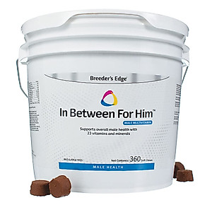 Revival Animal Health Breeder's Edge in Between for Him, Male Multivitamin for Med/Lg Dog- 360 ct