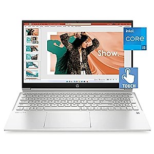 HP Pavilion 15 Laptop | 15.6 " FHD IPS 1080p Touchscreen | Intel Core 12th Gen i5-1235U (10-core) | 32GB RAM – 1TB PCIe SSD | Wi-Fi 6 | Windows 11 | Type-C | Webcam | w/Mouse Pad