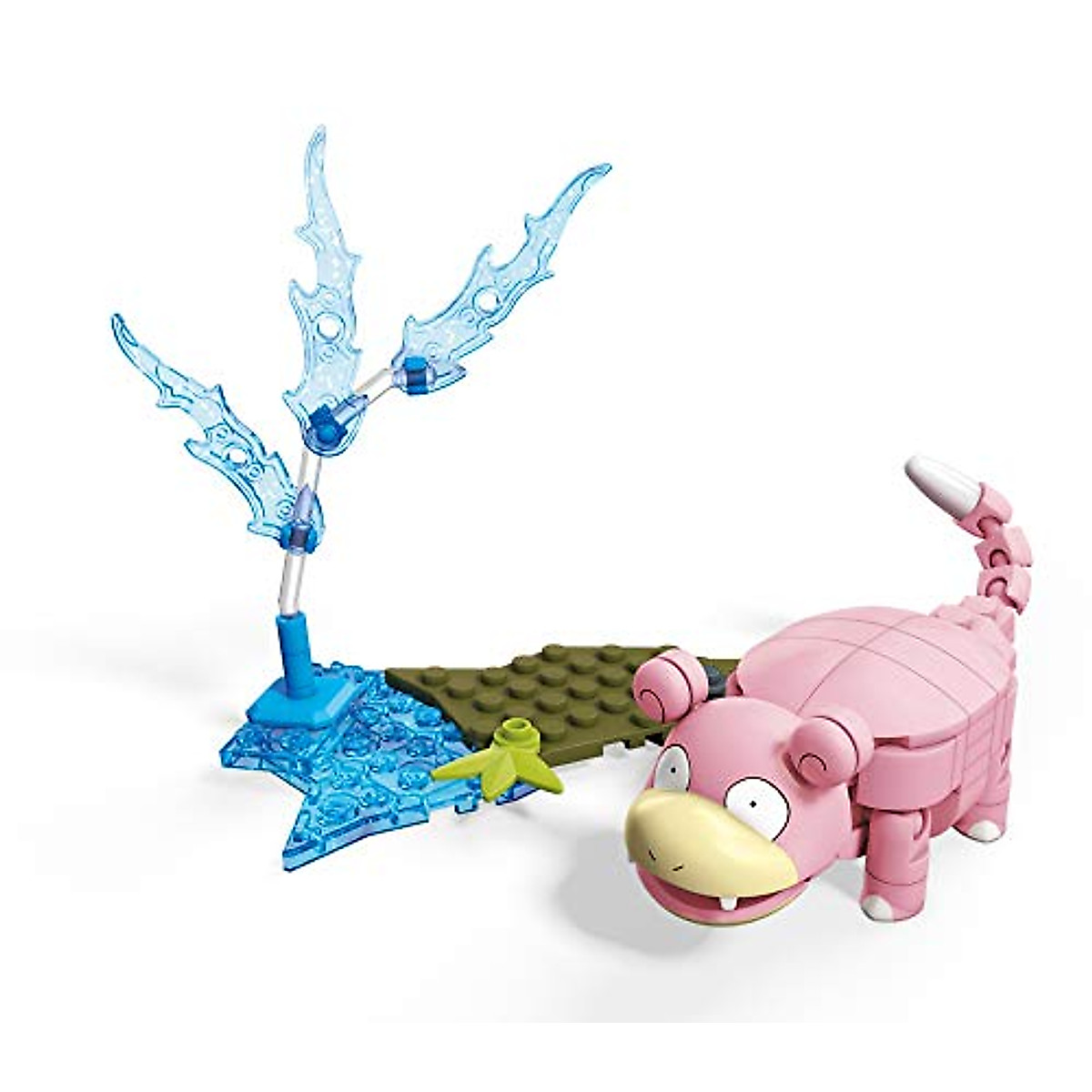 Mega Construx Pokemon Slowpoke Construction Set with Character Figures, Building Toys for Kids (119 Pieces)