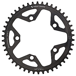 Wolf Tooth 110 BCD Gravel/CX/Road Bike Chainrings (40 Tooth, Drop-Stop B)
