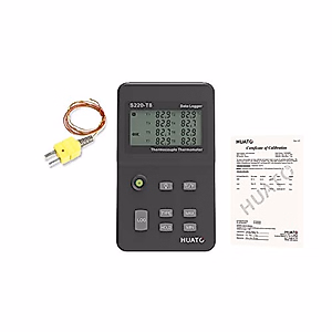 5pcs Pack High Accuracy K Type Mini-Connector Thermocouple Temperature Probe Sensor, 1 Meter Long Measure Range -200°C~260°C (-328°F~500°F)