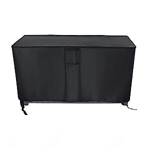 Jungda Patio Deck Box Cover for Yitahome XXL 230 Gallon Outdoor Storage Deck Box, Waterproof Outdoor Storage Box Cover Furniture Cover - 64 x 32 x 33 Inch