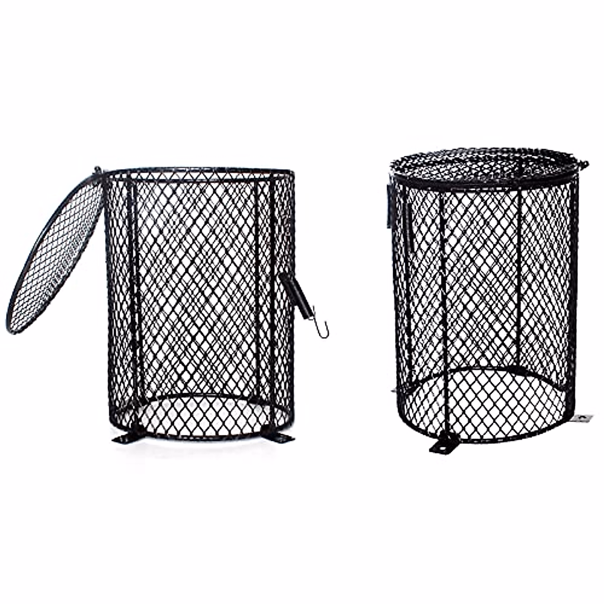 Reptile Anti-Scald Lamp Covers Heater Guard for Cage,Lights Bulb Lampshades for Lizards Spider Scorpion Protection Reptiles Supplies Industrial Grade(Round-Medium)