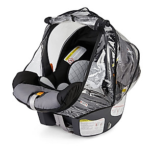 Baby & Beyond's Car Seat Rain Cover, Universal Car Seat Rain and Weather Shield, Raincover Features Quick-Access Zipper Door and Side Ventilation