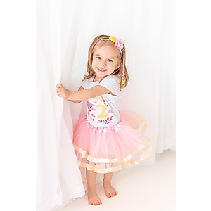 Luke and Lulu Baby Shark Birthday Outfit Girl Design - 2nd Birthday Girl