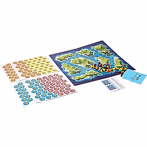 BLUE ORANGE GAMES Blue Lagoon Strategy Board Game