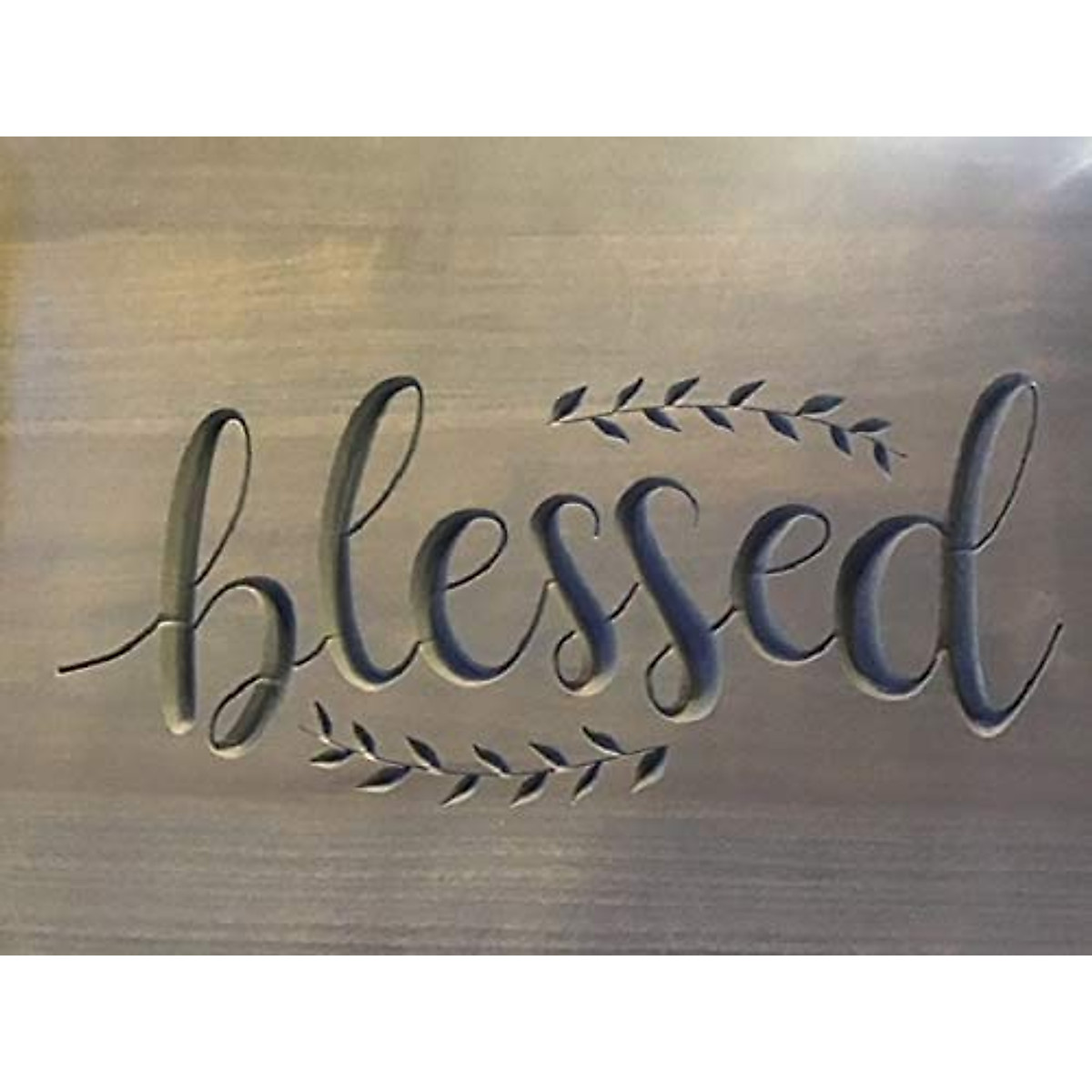 Beautiful Handrcrafted Farmhouse Style Carved Engraved Wooden Ottoman Tray Lap Tray or Camper Stove Cover with Optional Personalization