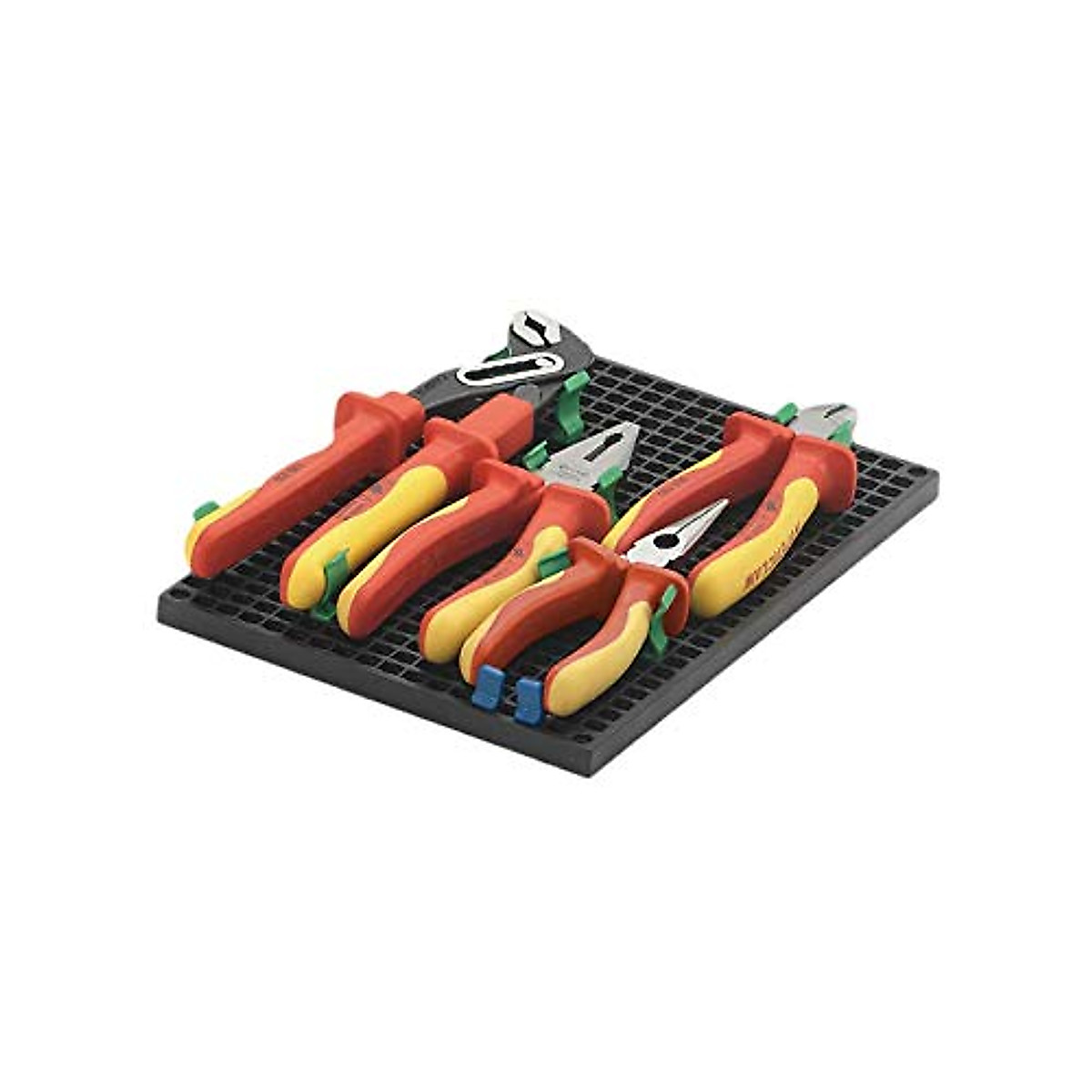 Organizer Genie ® - One Blue Slim Pegboard to organize your Sockets, Wrenches, Pliers, Screwdrivers, Bits and All Other Tools