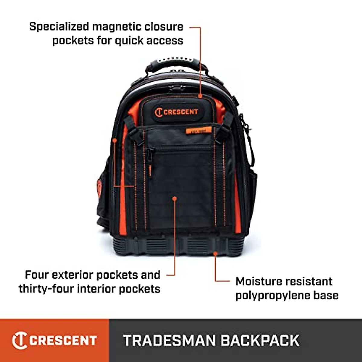 Crescent Tool Bag Backpack | CTB1000