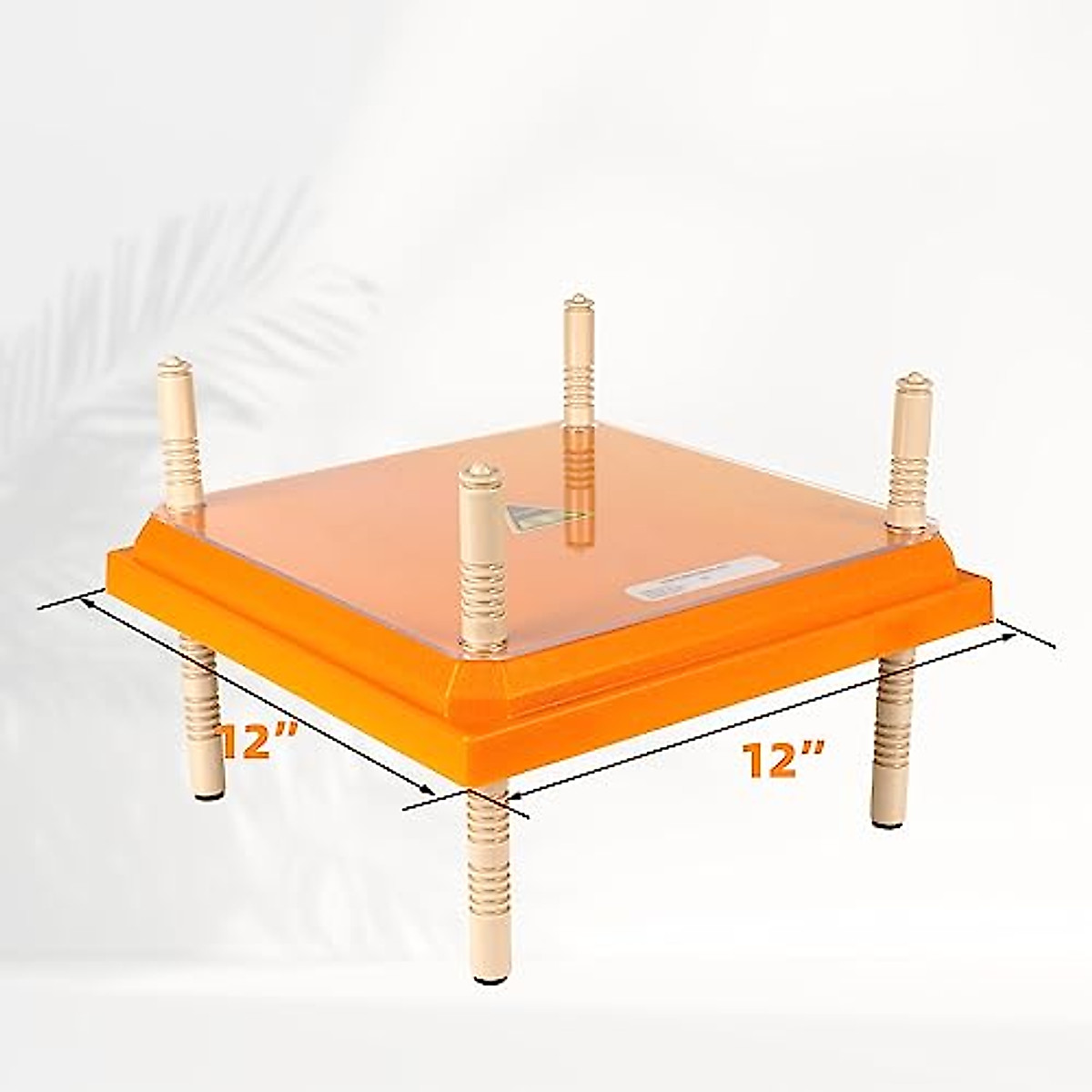 Toriexon Brooder Heater Plate 12” x 12”, Hens-Like Warmth Heat Plate for Chicks, Safety Yellow Chicken Warmer for Brooder
