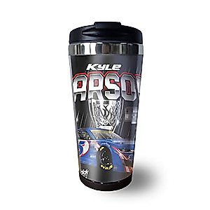 MYUZVIZ 5 Kyle Larson Portable Coffee Mug 16 (oz) Cocoa Mug Stainless Steel Insulation Mug Waterproof Insulation Easy Carry Reusable Travel Mug