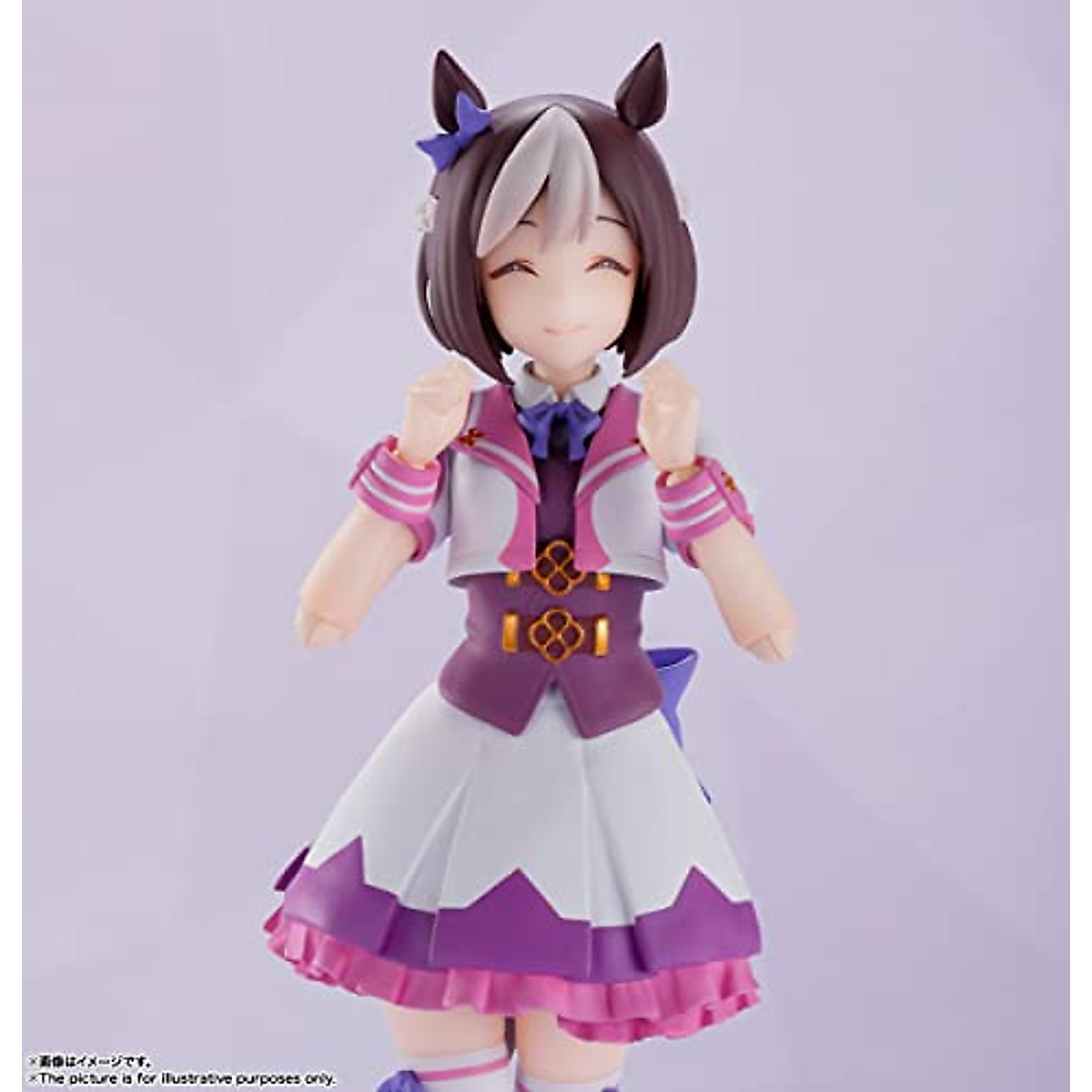 BANDAI SPIRITS(バンダイ スピリッツ) S.H. Figuarts Uma Musume Pretty Derby Special Week, Approx. 5.1 inches (130 mm), PVC & ABS, Pre-Painted Action Figure