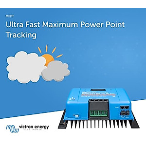 Victron Energy BlueSolar MPPT Tr VE.Can 150V 100 amp 12/24/36/48-Volt Solar Charge Controller