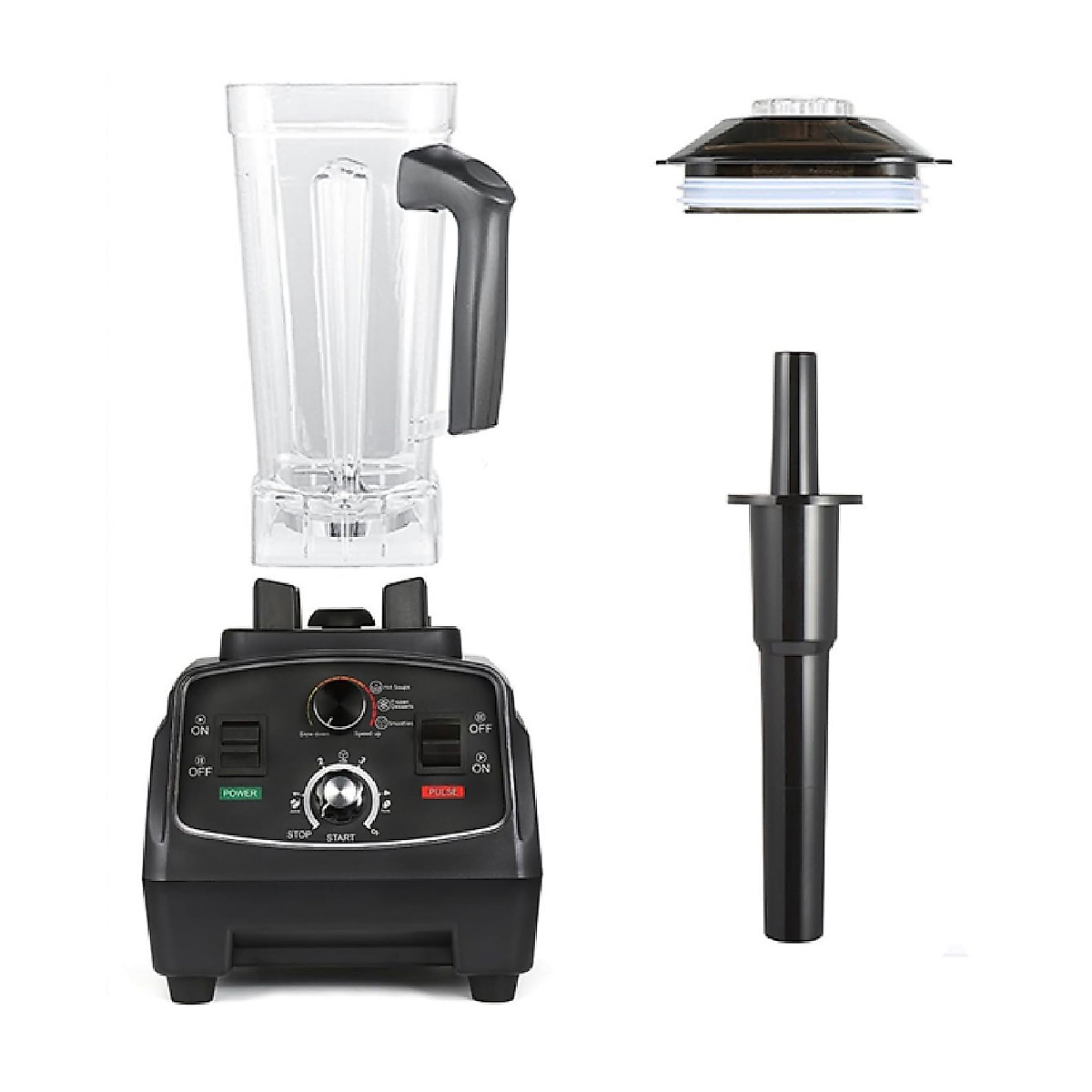 Smoothie Blender, Countertop Mixer for Shakes and Smoothies with Timer Speed Control, Tamper, 67oz Professional BPA-free Grinder Juicer for Crushing Ice, Nuts, Meat, Self-cleaning