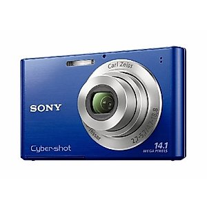 Sony DSC-W330 14.1MP Digital Camera with 4x Wide Angle Zoom with Digital Steady Shot Image Stabilization and 3.0 inch LCD (Blue)
