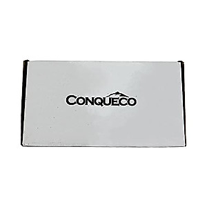 CONQUECO Manual Coffee Grinder - Hand Bean Grinder with Adjustable Settings and 40g Capacity Max, External Numerical Adjustable Finely Setting, Stainless Steel for Drip Coffee, Espresso, French Press…