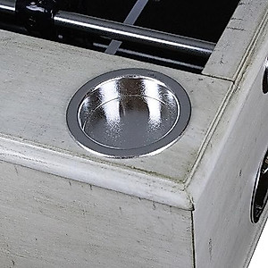 Hathaway Montecito 55-in Premium Competition Foosball Table, Arcade Table Soccer for Game Rooms, includes (2) Foosballs and - Driftwood