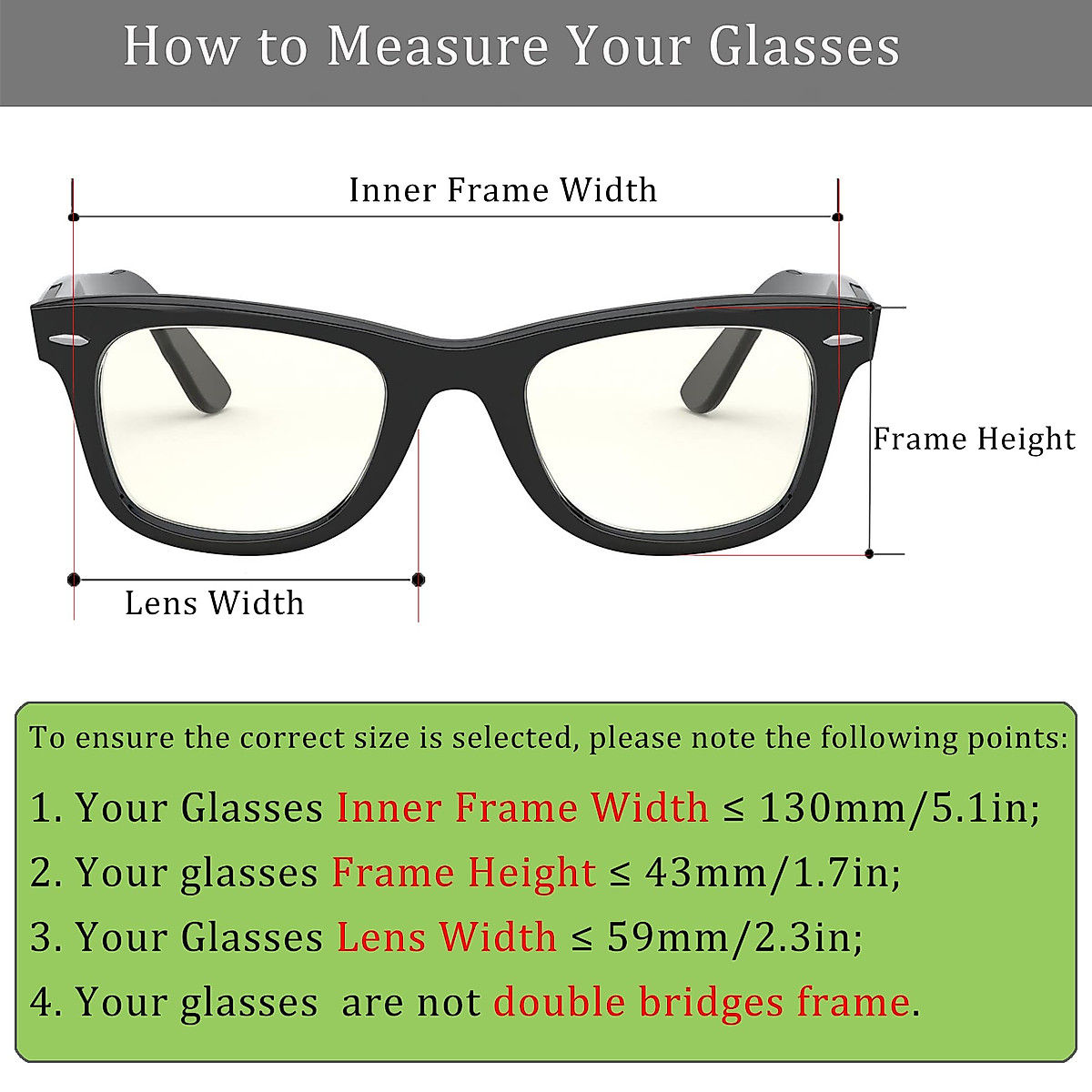 FF FRAZALA Clip On Sunglasses Polarized, UV400 & Anti-glare Lenses for Prescription Glasses Unisex (Silver Mirrored)