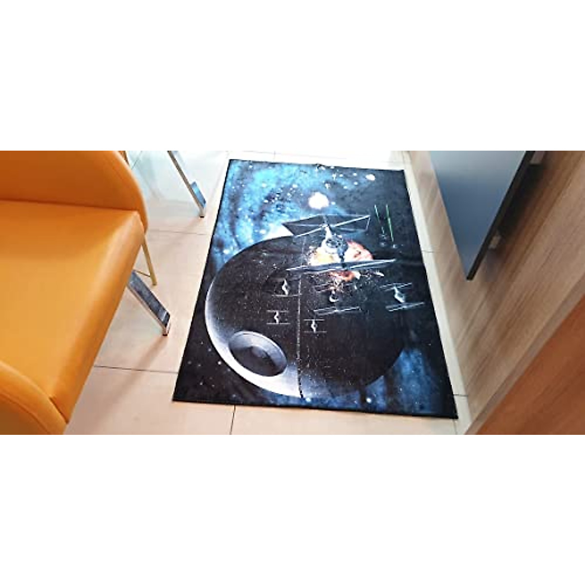 Starwars Rug, Death Star Rug, C569 (31”x47”)=80x120cm