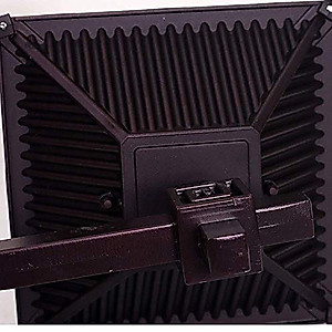 ZZYJYALG Coffee Gold Yellow Glass Lampshade E27 Antique Street Lamp IP55 Waterproof Garden Pole Post Lantern Light Landscape Home Patio Path Lighting Pillar Floor Lamp