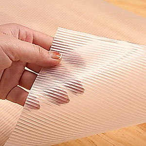 Shelf Liner Non Slip Cabinet Liners Non Slip Waterproof,Food-Grade EVA Material Kitchen Liners for Cabinets and Drawers,Kitchen Cabinet Liners for Shelves and Bathroom (12 inches x 10 Feet)