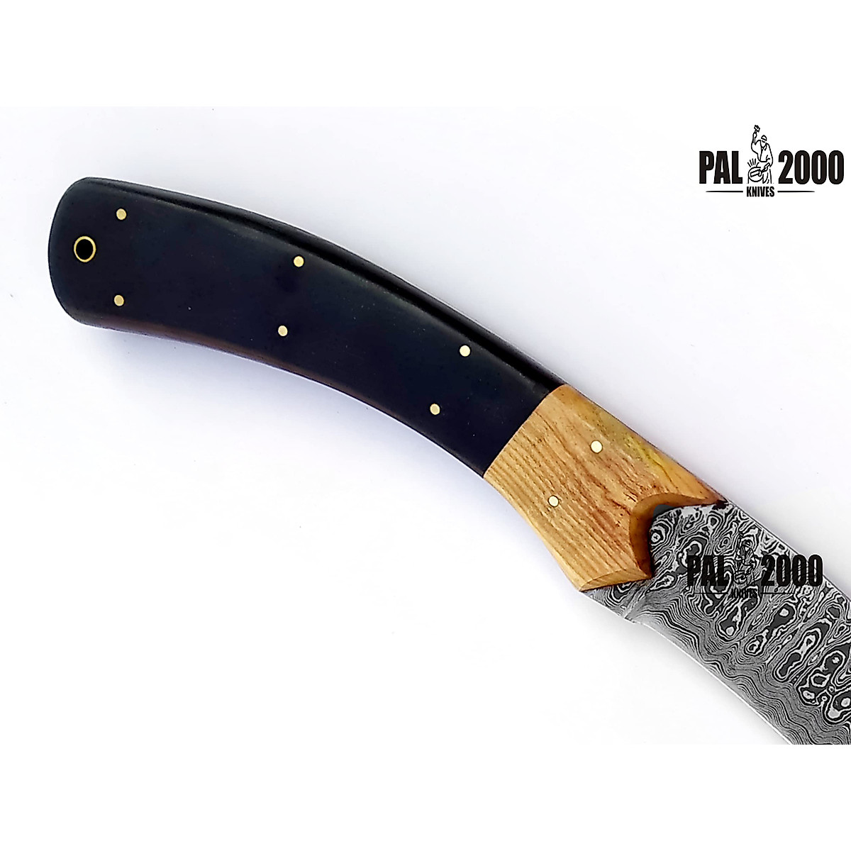 DAM-9985 Full Tang Custom Handmade Damascus Steel 25 Inch Knife Micarta Handle with Sheath