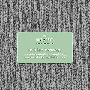 TRULY CALM HOME FOR HEALTH Antimicrobial Blush Full 4 Piece Sheet Set (SS3829BSFU-4700)