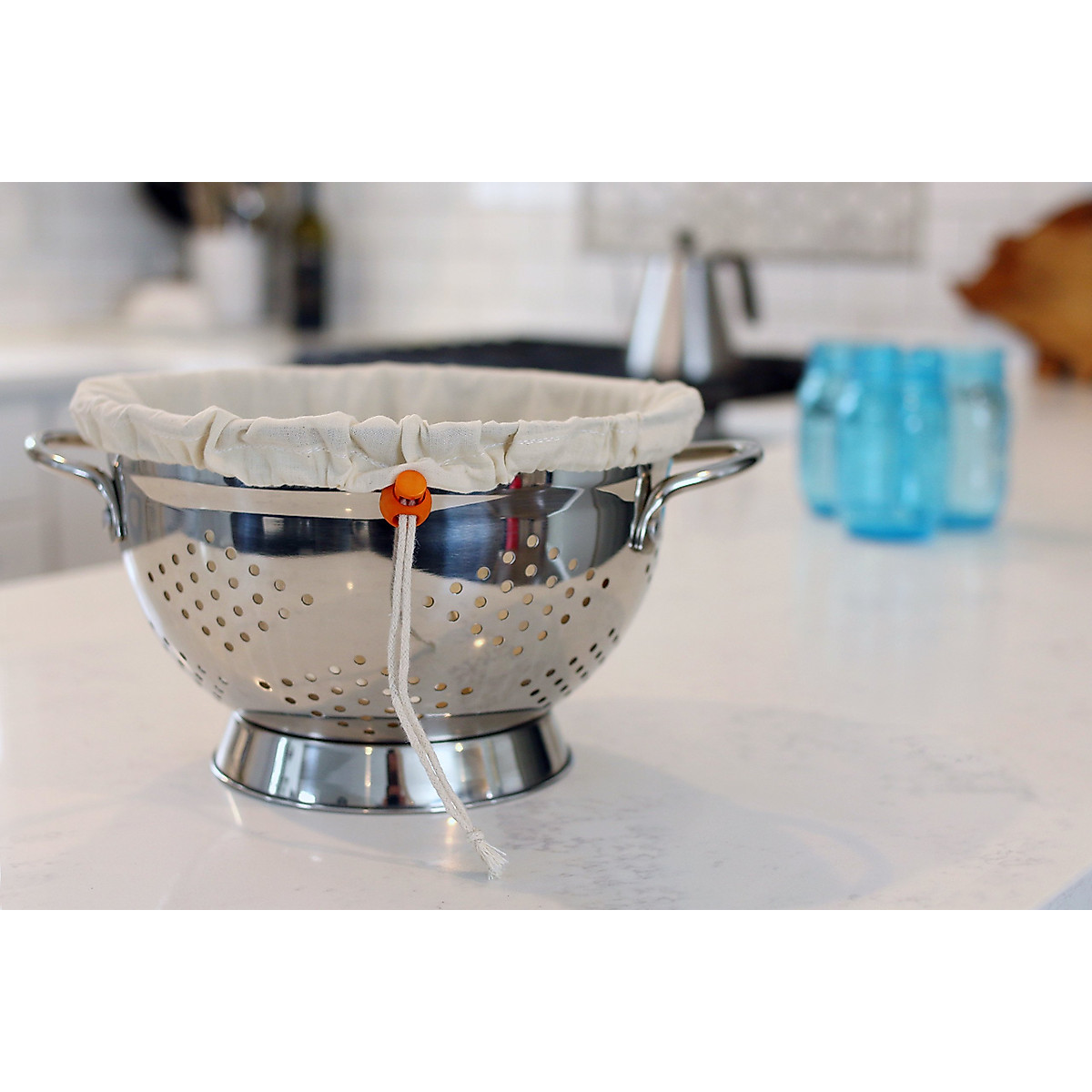 Kleynhuis Greek Yogurt Strainer Pouch, Organic Cotton (16"X9") / Reusable Cheesecloth Alternative