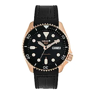 Seiko Unisex Analog-Digital Quartz Watch with Stainless Steel Strap, Silver, Modern