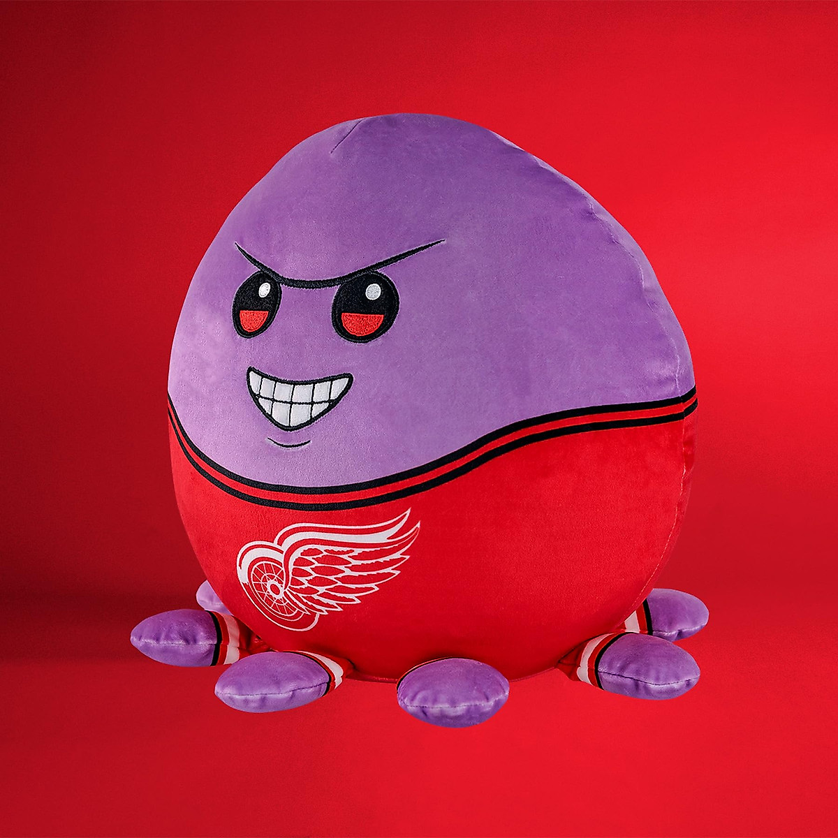 Sleep Squad Detroit Red Wings Rally Al 12" Mascot Kiri Cloud Pillow Plushie - Official NHL Plush