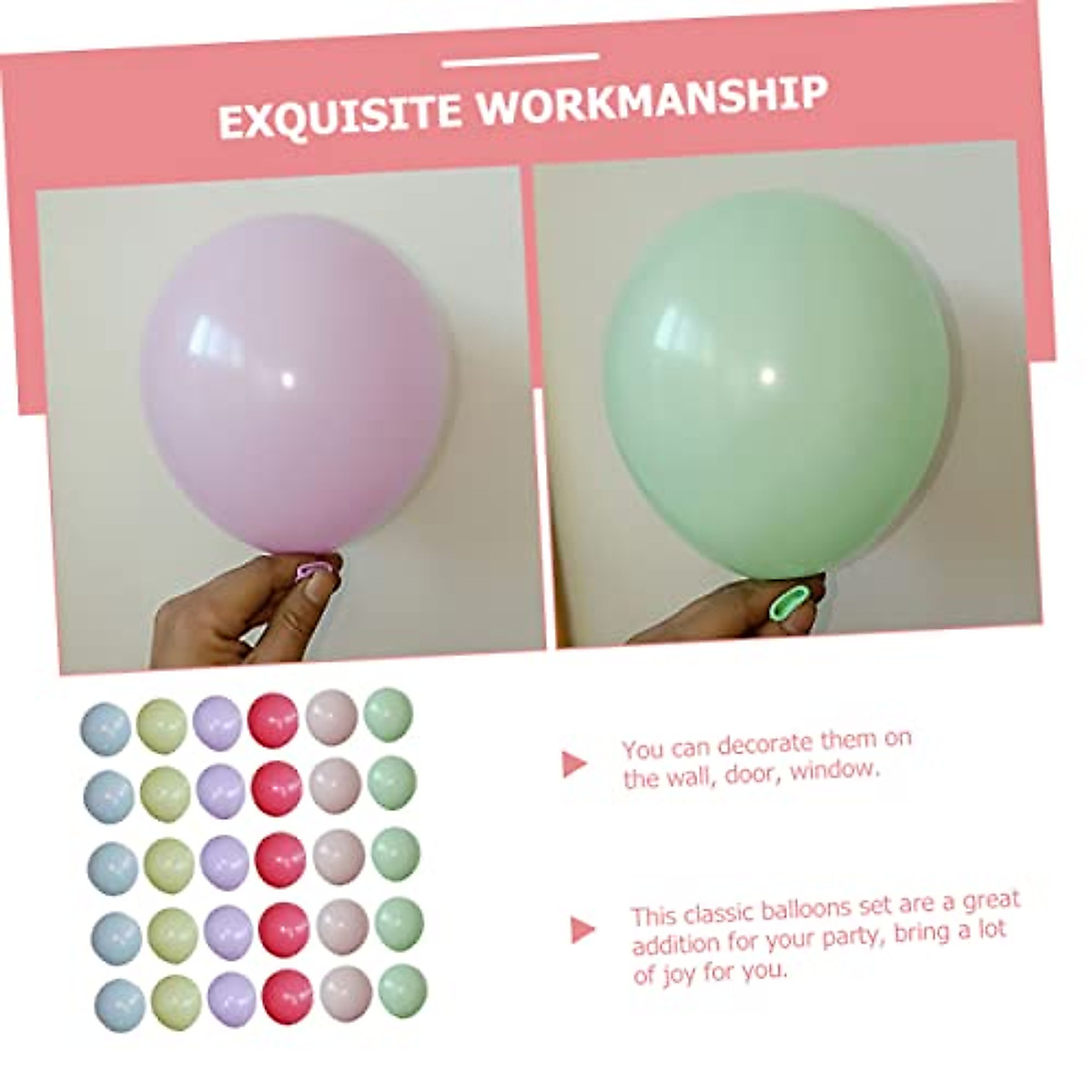 100pcs balloon Birthday Party ballons helium tank decorative latex Party Favors Wedding flower garland decorations kid gifts kids decor kids gifts emulsion child props arched