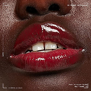 NYX PROFESSIONAL MAKEUP This Is Milky Gloss, Lip Gloss with 12 Hour Hydration, Vegan - Malt Shake (Warm Red)