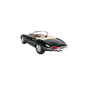 Bburago Jaguar E-Type Cabriolet 1/18 Diecast Model Car 12046 Green