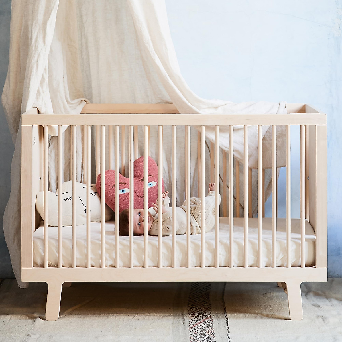 Oeuf Sparrow Crib, Birch