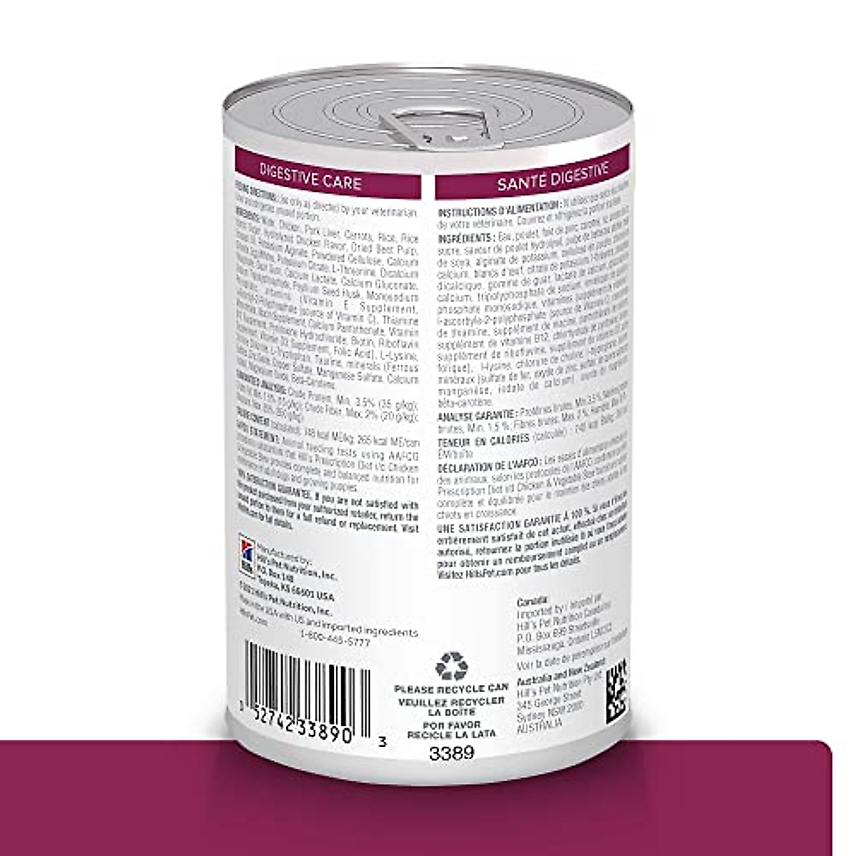Hill's Prescription Diet i/d Digestive Care Chicken & Vegetable Stew Canned Dog Food, Veterinary Diet, 12.5 oz., 12-Pack Wet Food