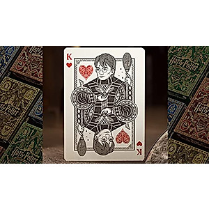theory11 Harry Potter Playing Cards - Red (Gryffindor)