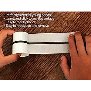 Overwrite Sticker Codes (Codes Pack) and Track Tape (3-Roll Pack) for use with Ozobot