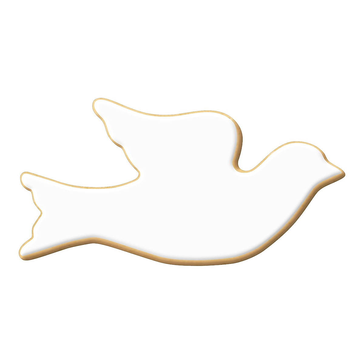 Foose Dove Cookie Cutter 4.25 Inch –Tin Plated Steel Cookie Cutters – Dove Cookie Mold