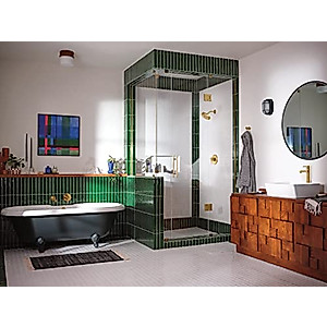 Moen UT3292BG Align M-CORE 3-Series 1-Handle Shower Trim Kit, Valve Required, Brushed Gold