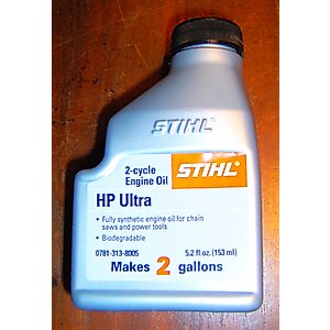 STIHL HP ULTRA 2 cycle engine Synthetic Oil 2 Gal Mix - 1 Bottle Fast Shipping!