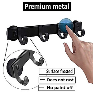 Magnetic Hook Rack Adjustable Hook Rail - Metal Heavy Duty - for Refrigerators, dishwasher, File cabinets, Grills, Washers, Dryers,Etc - No installation tools required（Does not include cleaning brush）