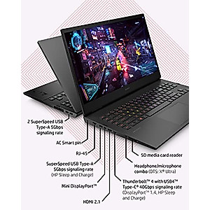 HP OMEN 17-inch Laptop, Intel Core i7-12700H, NVIDIA GeForce RTX 3060, 16 GB RAM, 512 GB SSD, Windows 11 Home (17-ck1010nr, Shadow Black Aluminum)