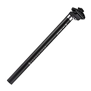 Teyssor Bicycle Seat Post 25.4/27.2/28.6/30.9/31.6mm Bike Seatpost 400mm Adjustable for MTB BMX Road Bike Mountain Bikes