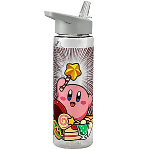 Kirby Pink Puff 24 oz. UV Single-Wall Tritan™ Water Bottle