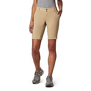 Columbia Women's Saturday Trail II Convertible Pant,British Tan,4 Regular, 4 Regular, British Tan