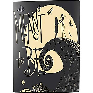 Skinit Decal Gaming Skin Compatible with PS5 Console - Officially Licensed Disney The Nightmare Before Christmas Jack and Sally Meant to Be Design