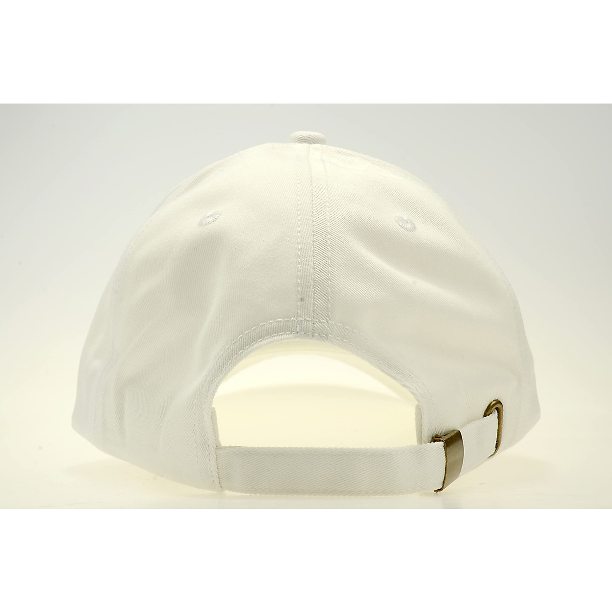 MUNULA Oversize XXL High Crown Baseball Cap Big Head Hats for Men Dad Hat Adjustable Plain Running Cap 23.6"-25.6" (White)